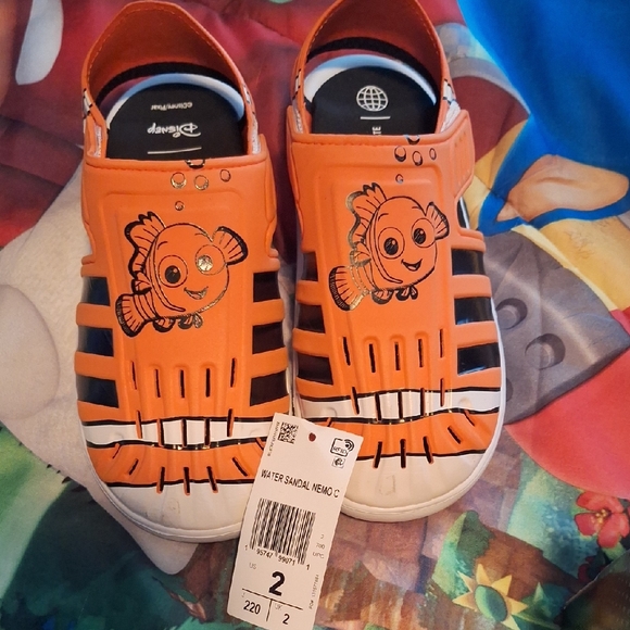 Disney | Shoes | Disney Kids Orange Nemo Water Shoes | Poshmark
